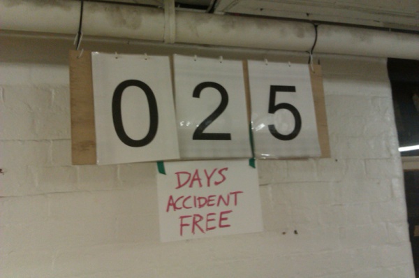 Days Accident Free Counter - Nottinghack Wiki