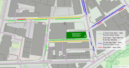 Getting to the space - Nottinghack Wiki