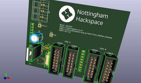 Train Station Display - Nottinghack Wiki